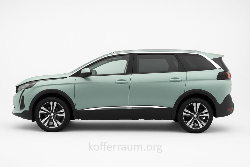 Dacia Jogger vs Peugeot 5008 - Kofferraum